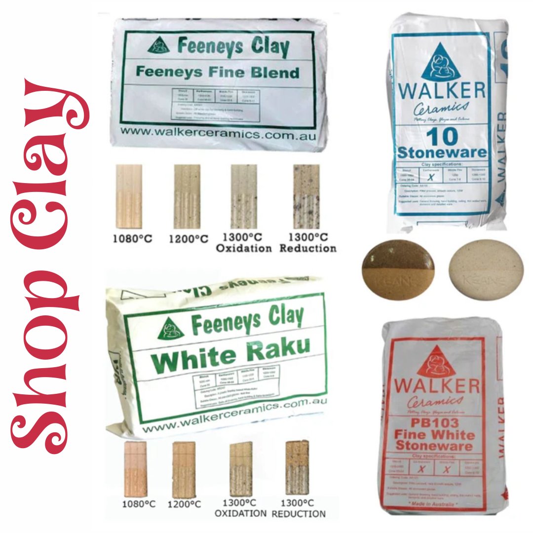 Clay - Stoneware, Mid-fire, Earthenware Clays | Sajo Ceramics