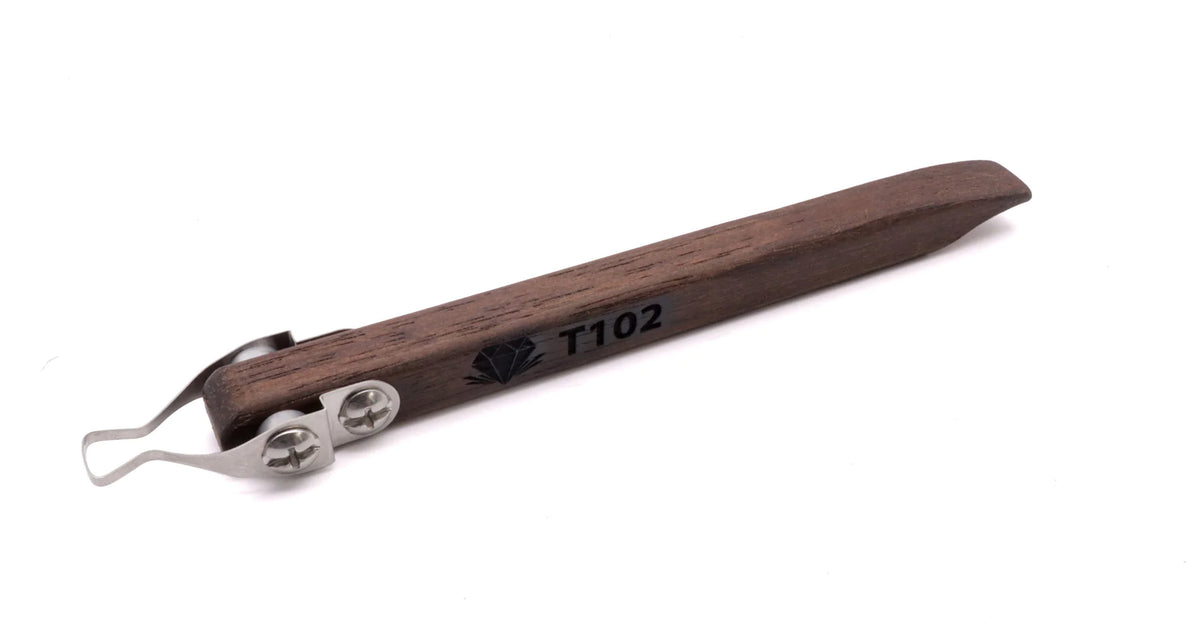 T102 Flat Top Extra-Small Trimming Tool - CLEARANCE! – Sajo Ceramics